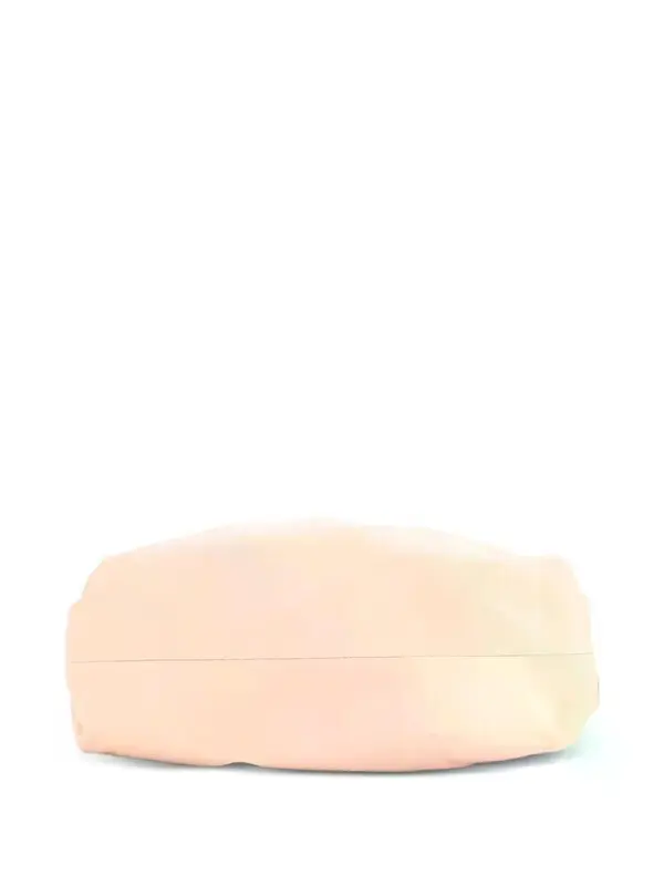 Bottega Veneta The Pouch Leather Clutch Bag - Neutrals