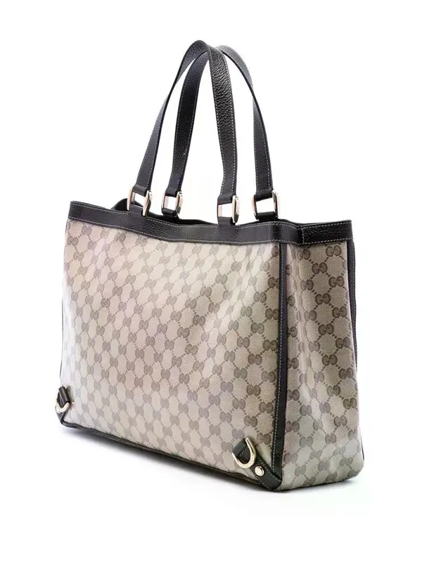 Gucci Gg Crystal Abbey D Ring Tote Bag