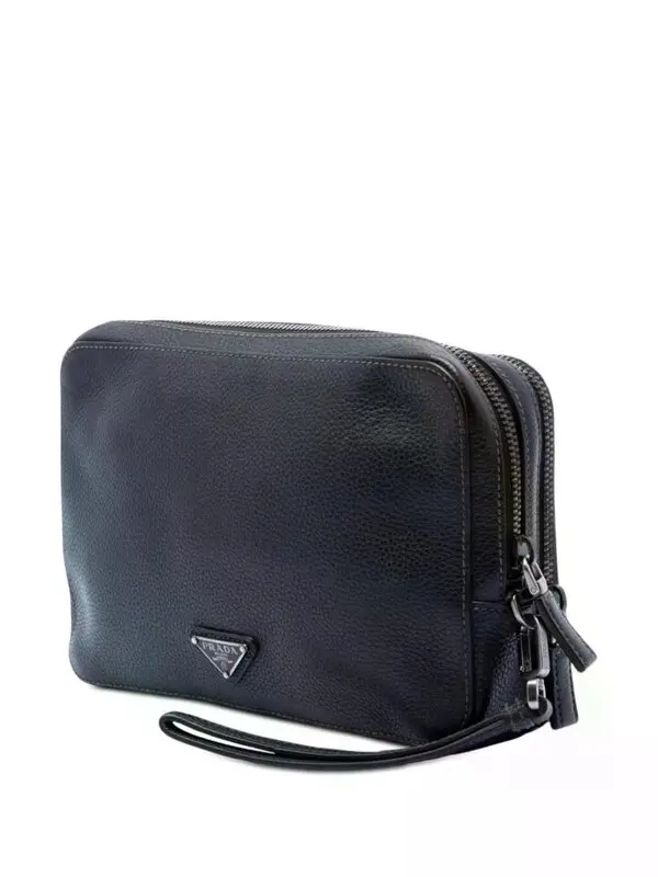 Prada Vitello Daino Clutch Bag