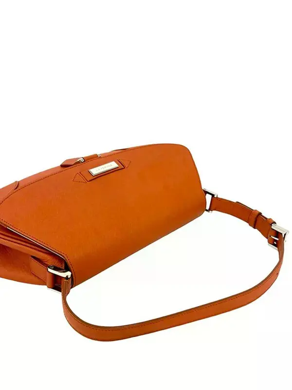 Burberry Calf Leather Shoulder Bag