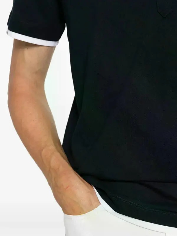 JEORDIE'S Contrast-trim Polo Shirt