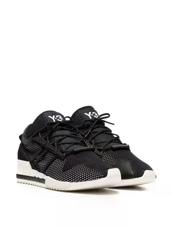 Y3 Harigane Leather Sneakers