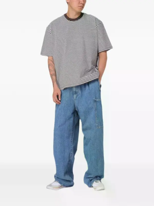 Sunnei Pleated Wide-leg Jeans
