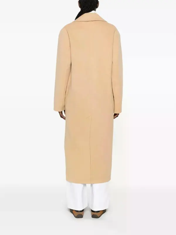 Vince Notched Lapels Single-breasted Coat