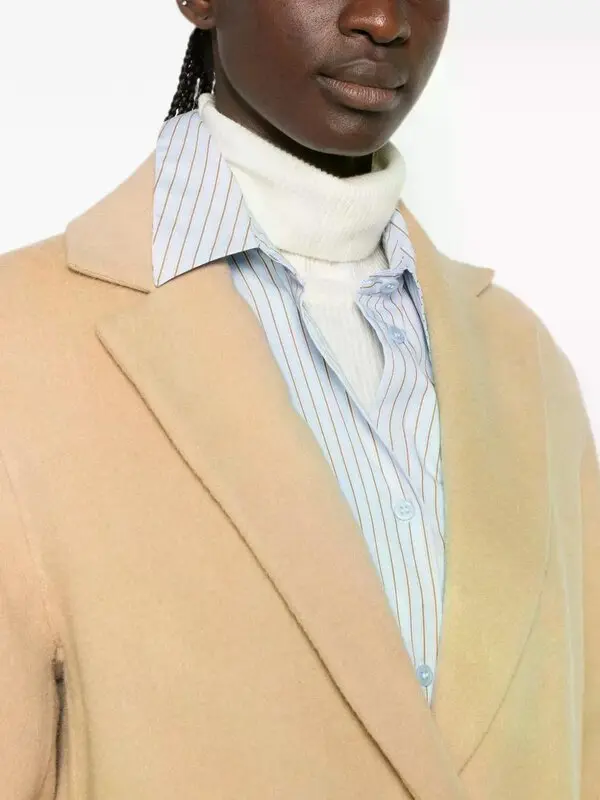 Vince Notched Lapels Single-breasted Coat