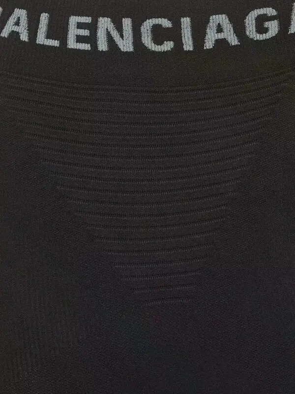 Balenciaga Logo-intarsia Leggings