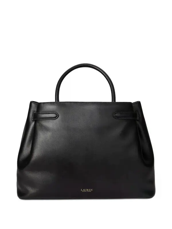 Ralph Lauren Blaike Leather Tote Bag - Black