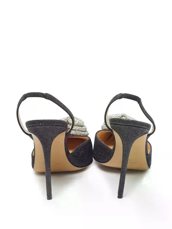 Mach & Mach Crystal Embellished Pumps