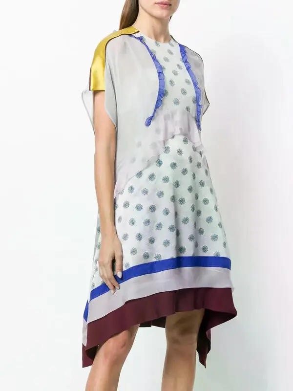 Valentino Garavani Bouquet Print Dress