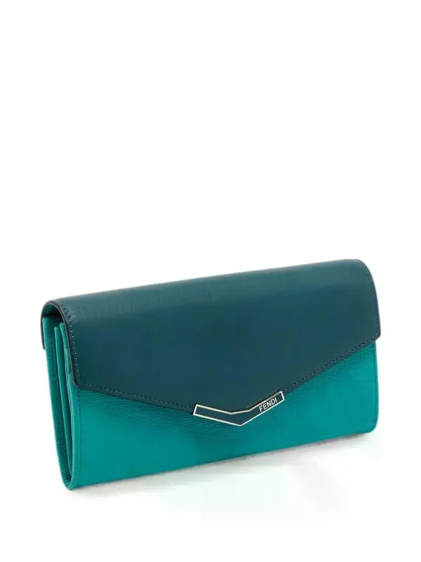 Fendi 2jours Continental Wallet - Blue