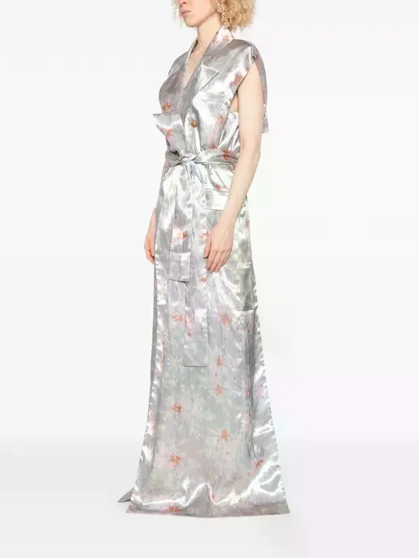 BARBARA BOLOGNA Floral Pattern Coat