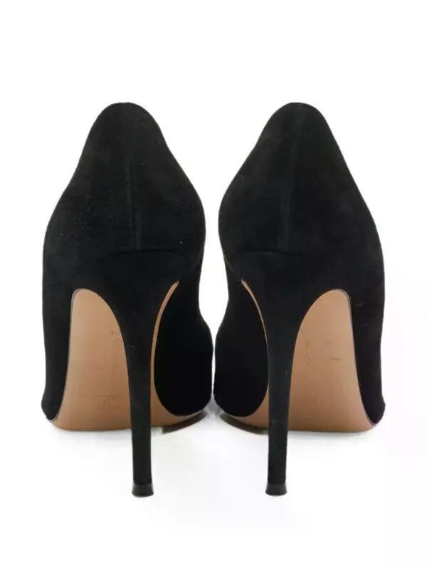 GIANVITO ROSSI Pointed-toe Suede Pumps