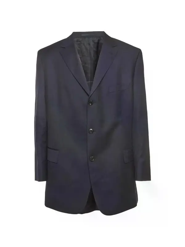 BOSS Scorsese Movie Single-breasted Blazer - Blue