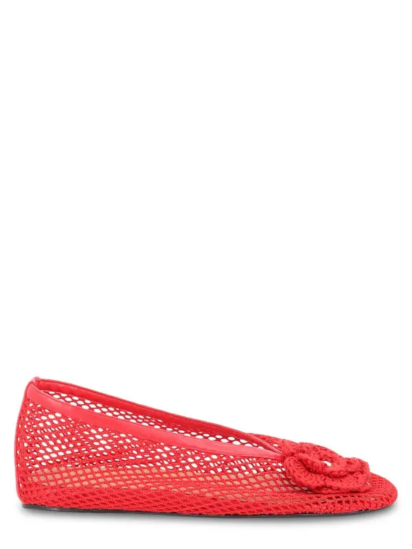 GANNI Ballerina "jenny" In Mesh