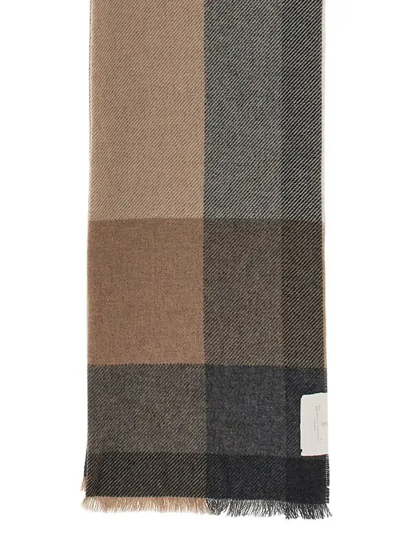 Brunello Cucinelli Sciarpa In Twill