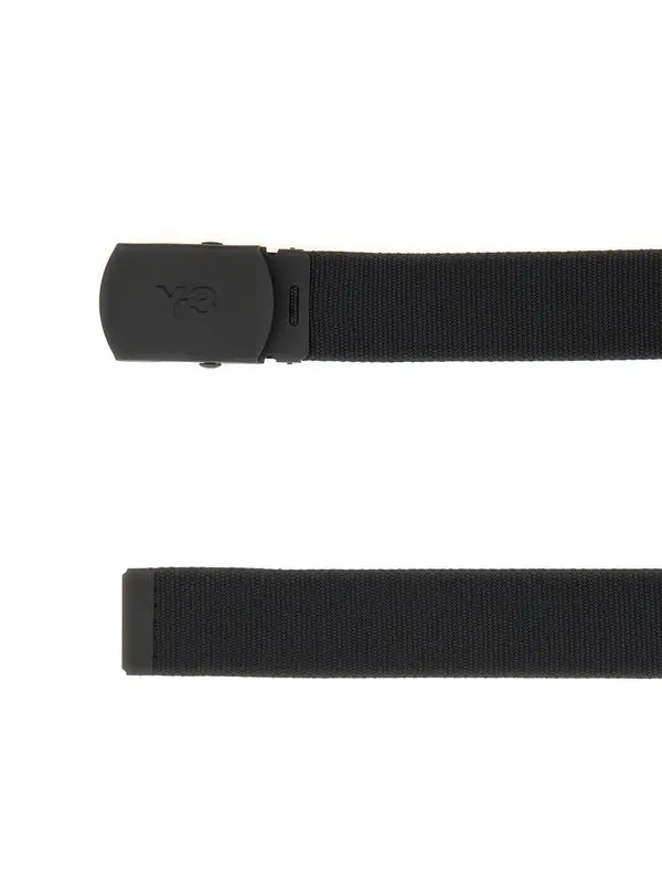 Y3 Classic Belt With Buckle Closure