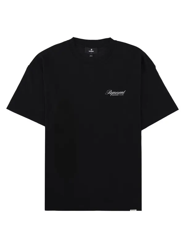 REPRESENT T-shirt " Owners Club Script - Black
