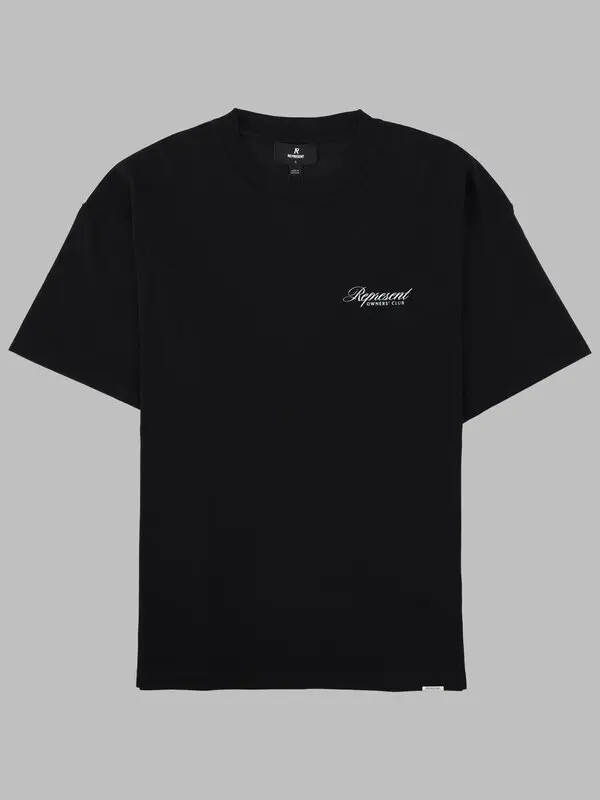 REPRESENT T-shirt " Owners Club Script - Black