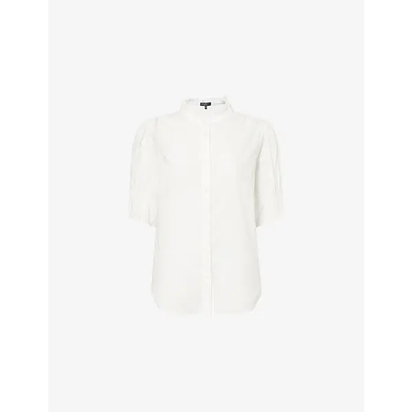 Rag & Bone Dakota Puff Sleeve Cotton Shirt