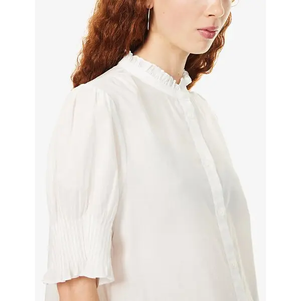 Rag & Bone Dakota Puff Sleeve Cotton Shirt