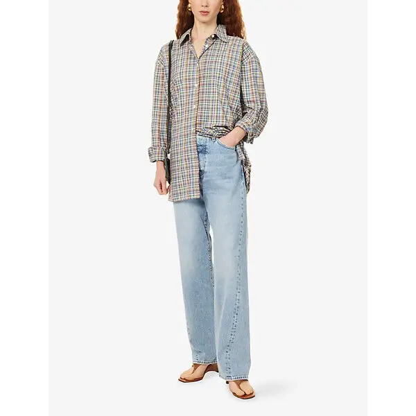 TOTEME Twisted Seam Straight-leg Denim Jeans