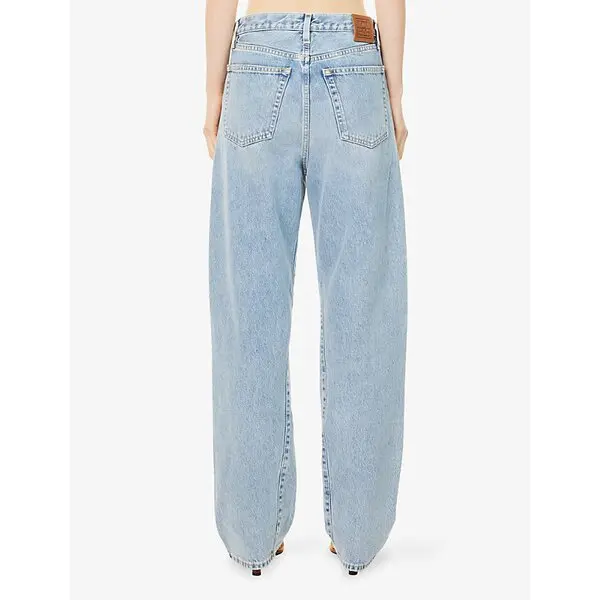 TOTEME Twisted Seam Straight-leg Denim Jeans
