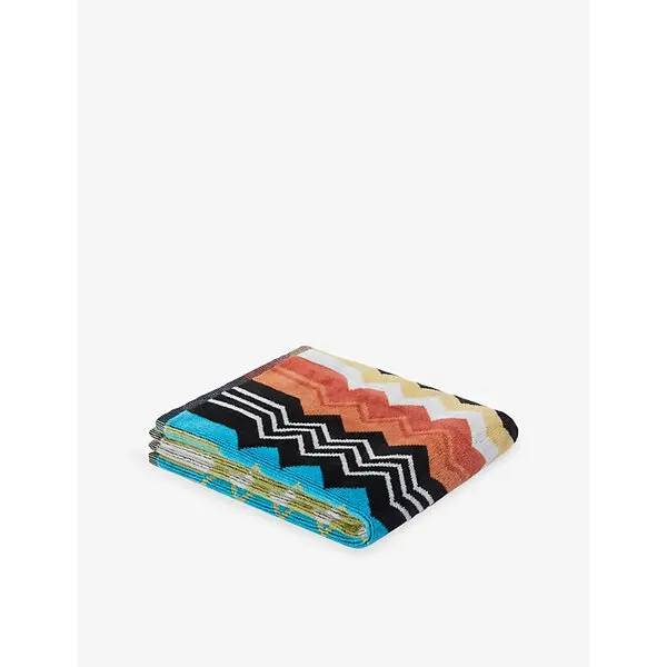 Missoni Giacomo Cotton-terry Hand Towel 70cm X 40cm - Multicolour