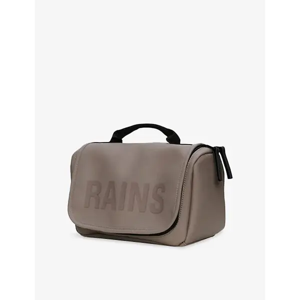 Rains Texel Woven Washbag - Cinder