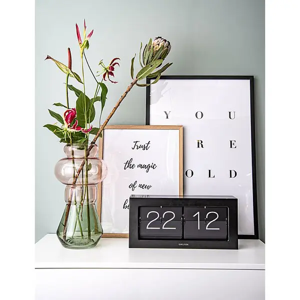KARLSSON Boxed Flip Xl Wall Table Clock