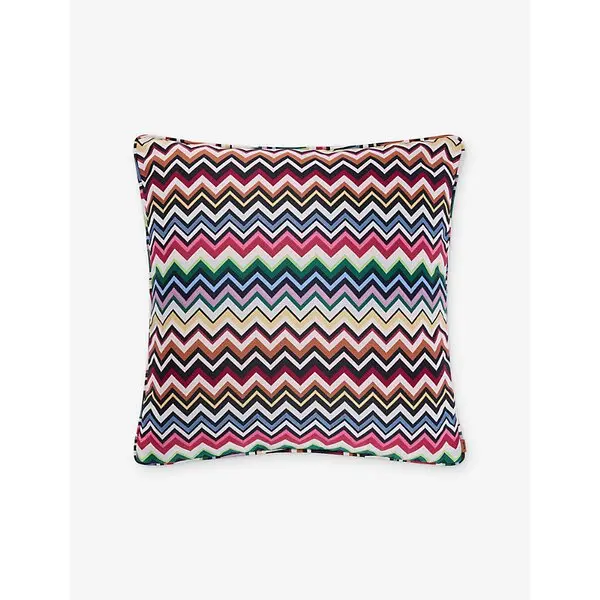 Missoni Belfast Zigzag Woven Cushion 60cm X 60cm - Multicolour