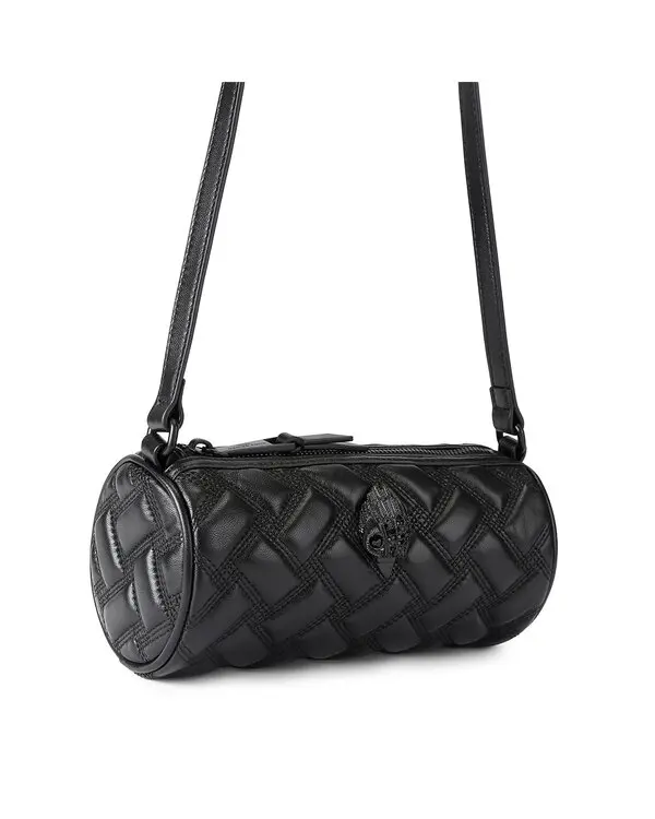 Kurt Geiger Kensington Quilted Leather Barrel Bag