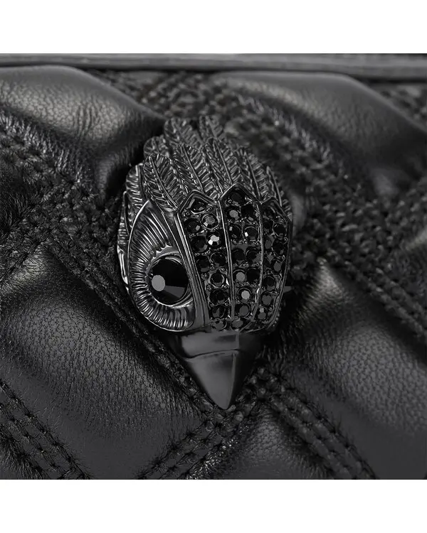 Kurt Geiger Kensington Quilted Leather Barrel Bag