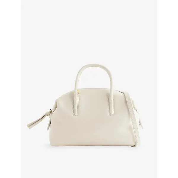 DEMELLIER The Small Stockholm Leather Handbag - Chalk