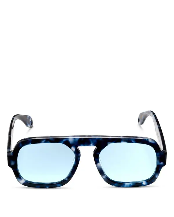 ELISA JOHNSON Jane Aviator Sunglasses, 54mm