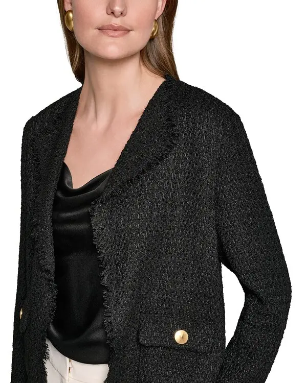 Donna Karan New York Tweed Jacket