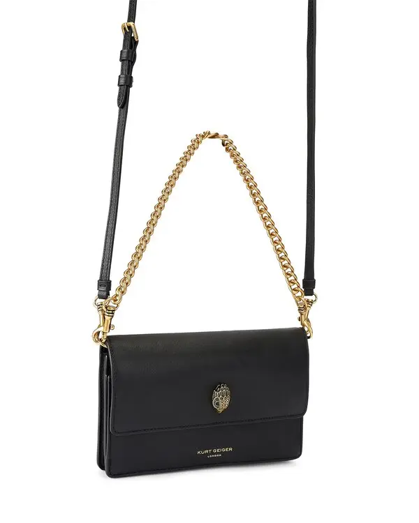Kurt Geiger Sloane Soft Medium Leather Crossbody Bag