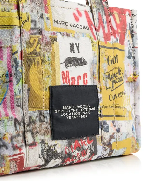 Marc Jacobs The Camp Medium Patched Denim Tote