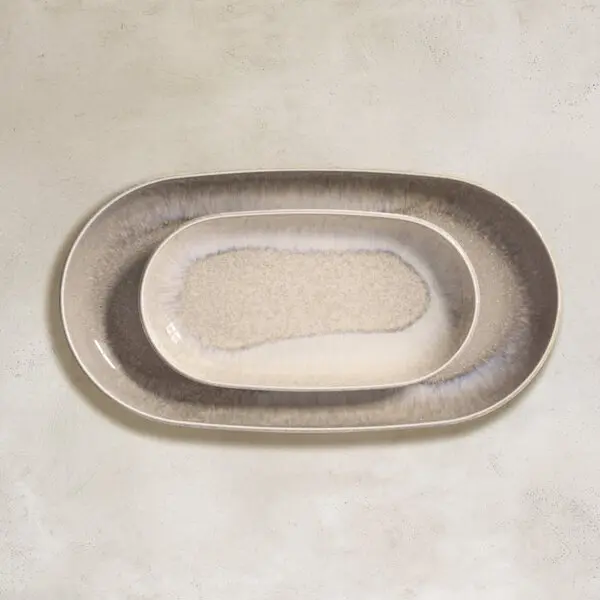 VILLEROY & BOCH Perlemor Sand Pickle Dish