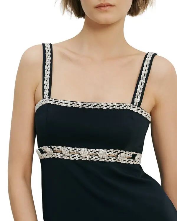 Veronica Beard Lunette Embellished Dress