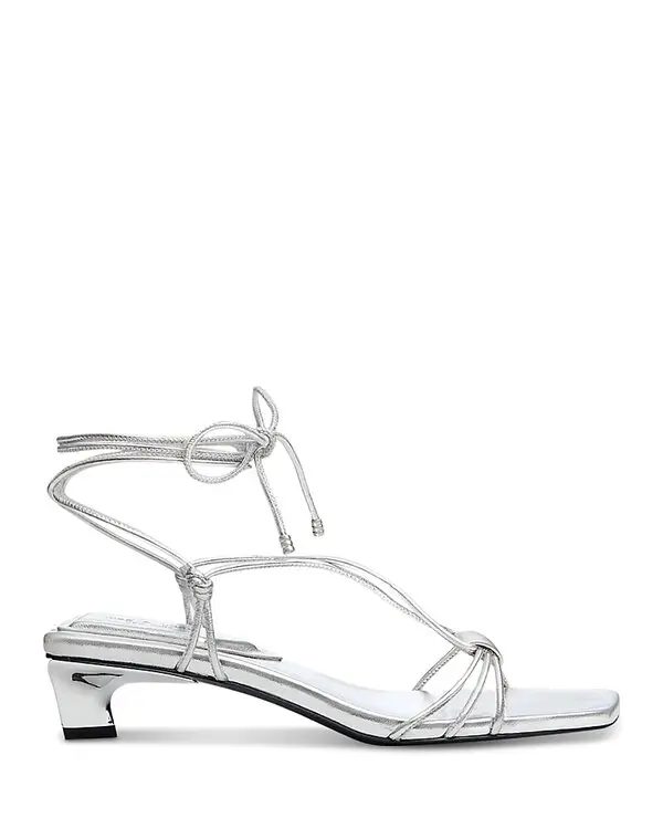 Rag & Bone Liv Strappy Sandals - Silver
