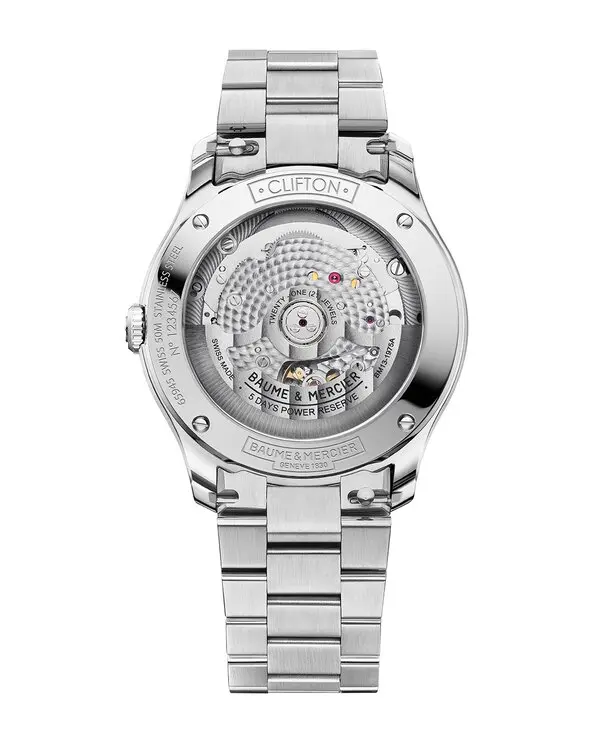 Baume & Mercier Clifton Automatic Watch, 39mm