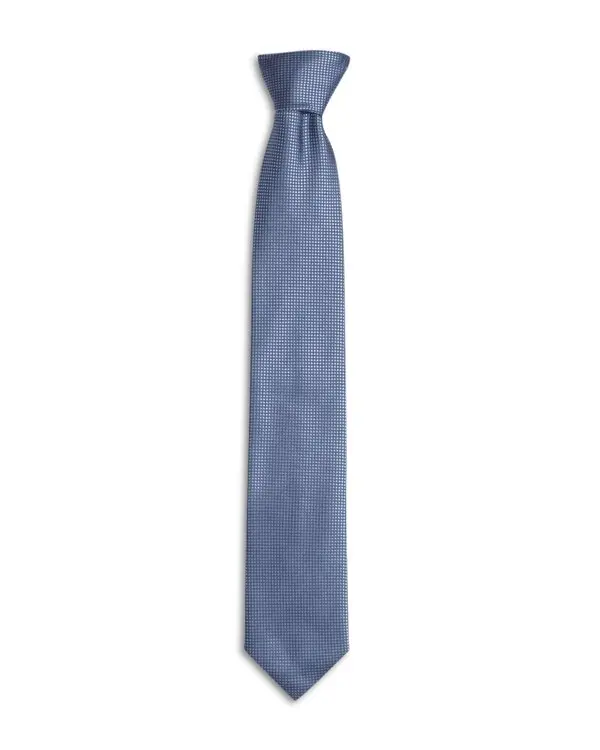 Canali Silk Classic Micro Grid Tie