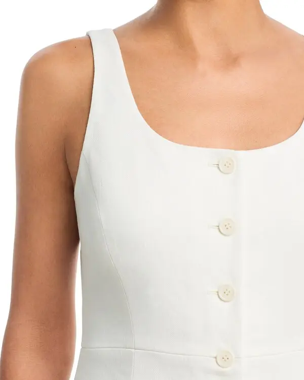 Theory Sculpted Mini Dress - Ivory