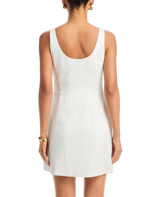 Theory Sculpted Mini Dress - Ivory