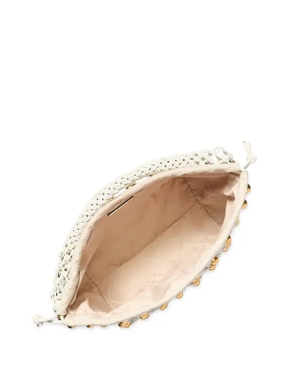 Michael Kors Gwen Small Woven Hobo Bag