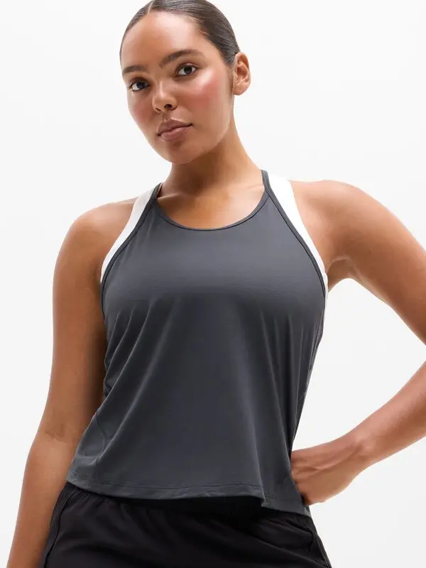 Athleta Trainknit Tank - Ash