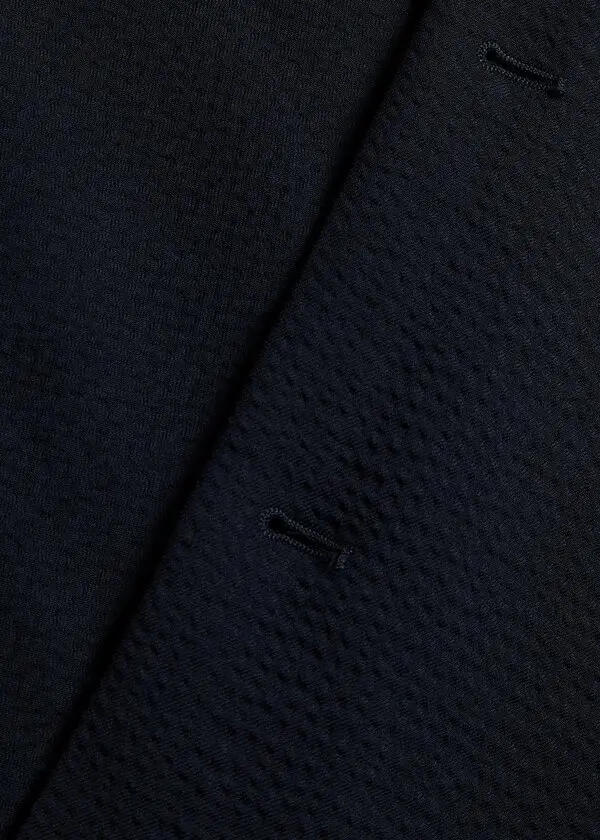 Sunspel Textured Stretch-wool Jacket