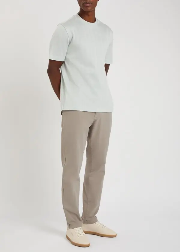 BOSS Kane Tapered-leg Stretch-cotton Chino Trousers