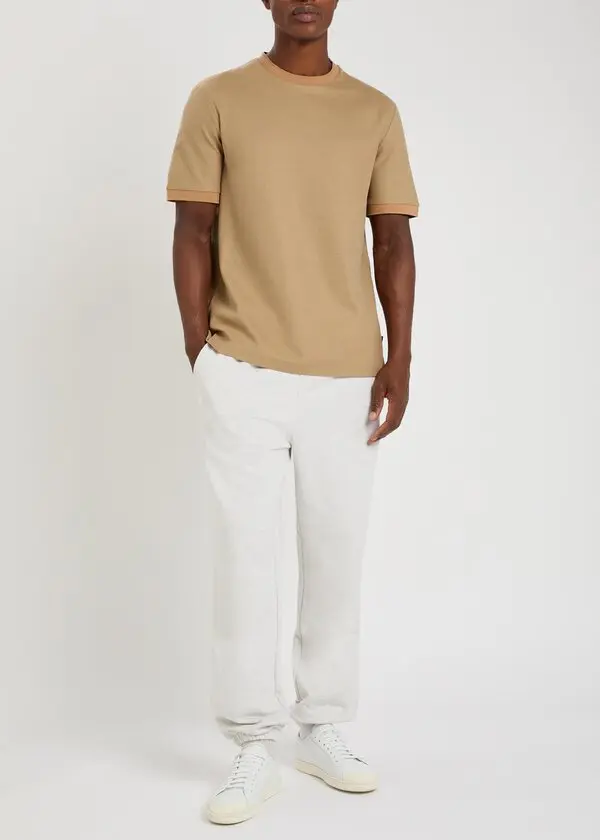 BOSS Locsin Cotton Sweatpants - Ecru