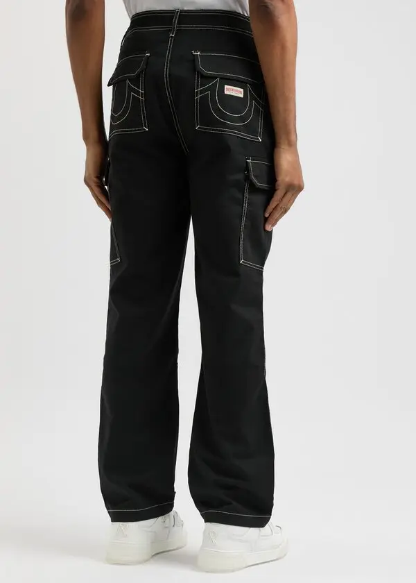 True Religion Straight-leg Twill Cargo Trousers